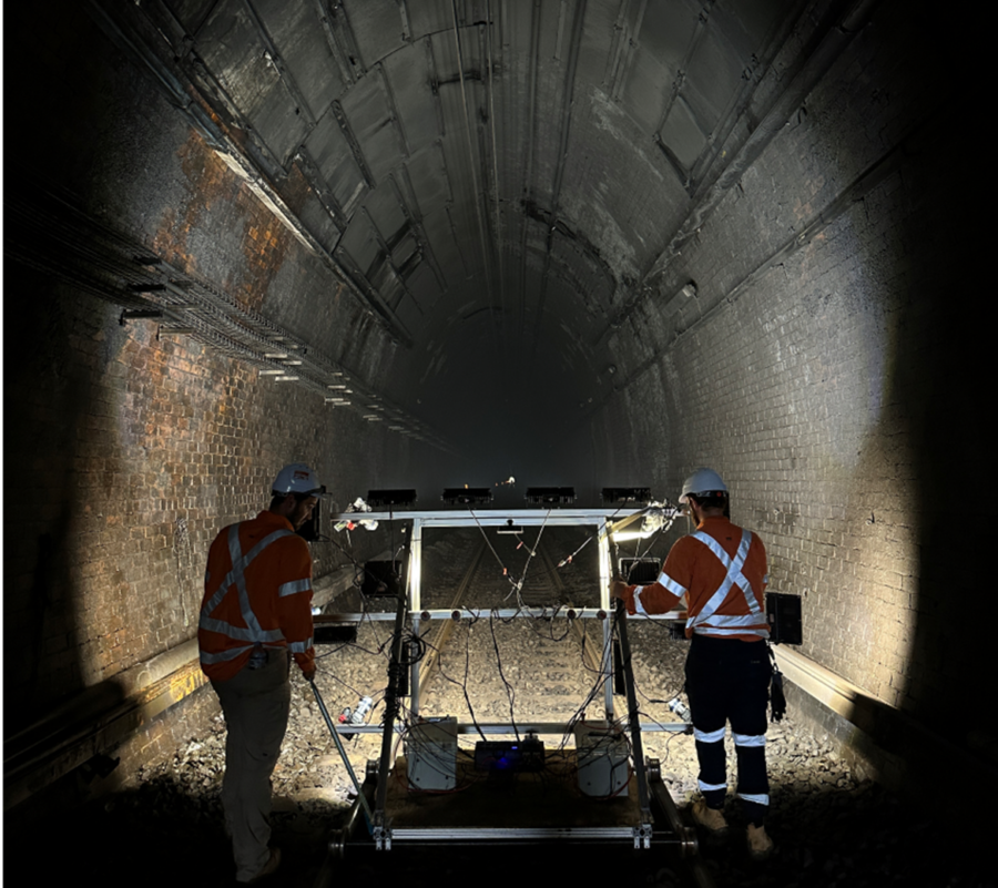 3D Visualisation of Rail Tunnel | DIOSPATIAL Past Project